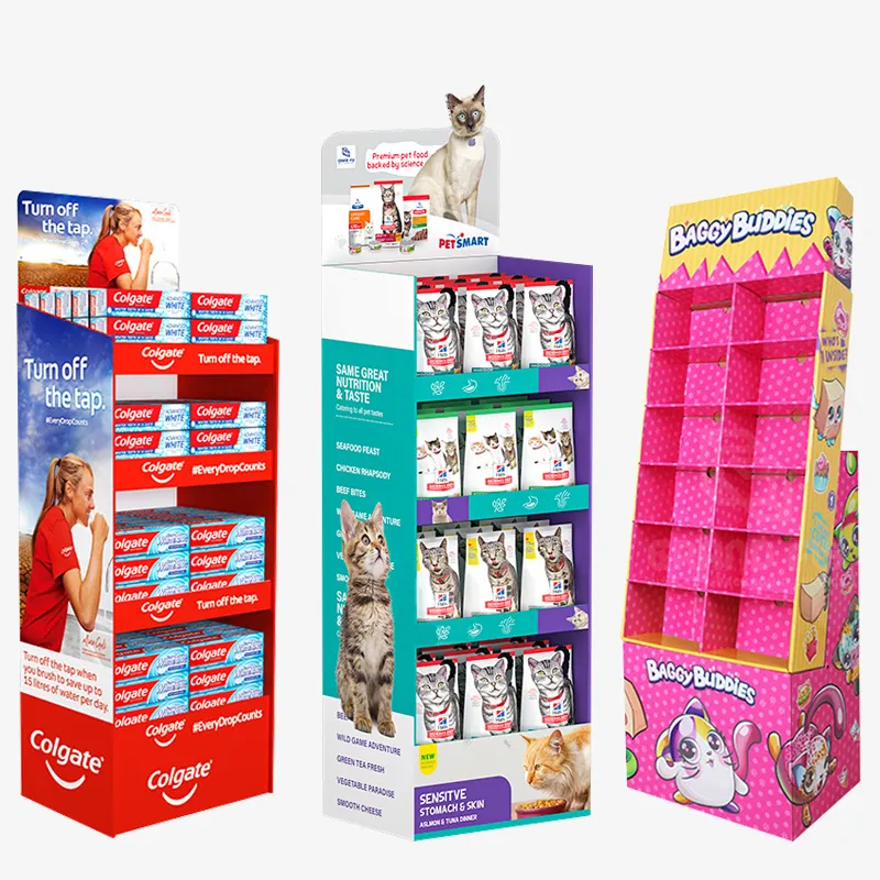 Custom Cardboard Display Stands Factory |Holidaypac